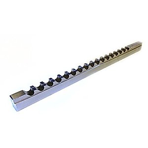 HHIP 2006-1018 1/8 Inch B HSS Keyway Broach with 1 Shim