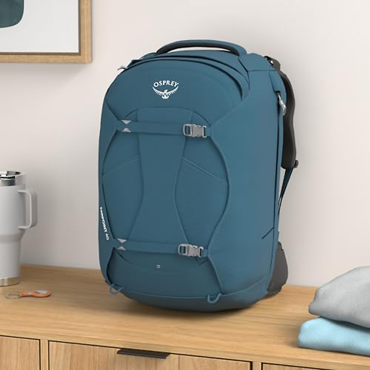 Osprey Fairview 40L Women's Travel Backpack, Night Jungle Blue