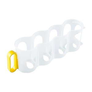 Portable Soda Can Organizer for Refrigerator Shelves,4 compartment beverage storage box， Beer Can Racks,fruit juice drinks，canned food dispenser Refrigerator Storage Sliding Rack