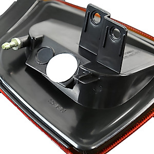 Spec-D Tuning 2LCLH-RAN01JM-RS Ford Ranger Euro Diamond Black Headlights w/Amber Corner Lamps