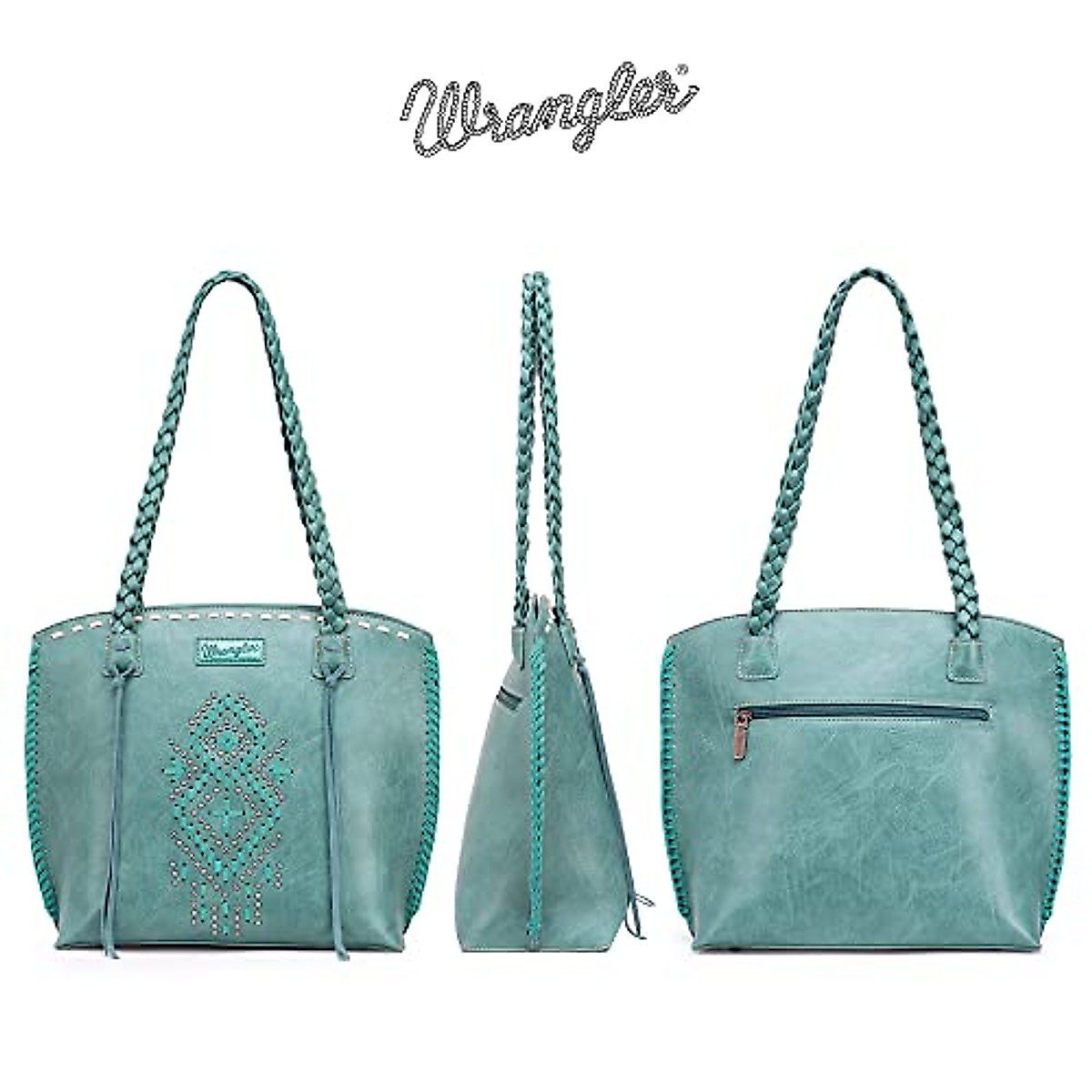 Montana West Wrangler Purses and Handbags for Women Top Handle Ladies Shoulder Bag