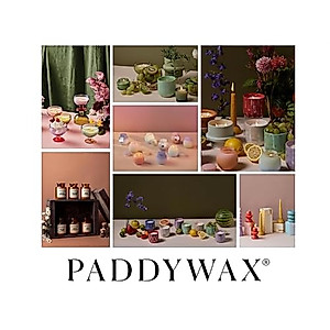 Paddywax Candles Haze Collection Incense Sticks in Glass Jar, 100-Piece, Tobacco Patchouli