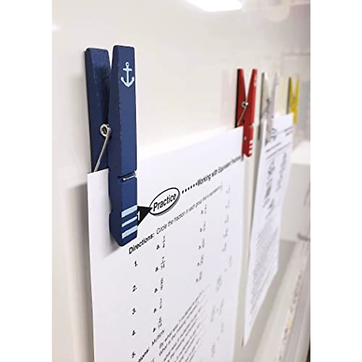 Teacher Created Resources Anchors Magnetic Clothespins (77250)