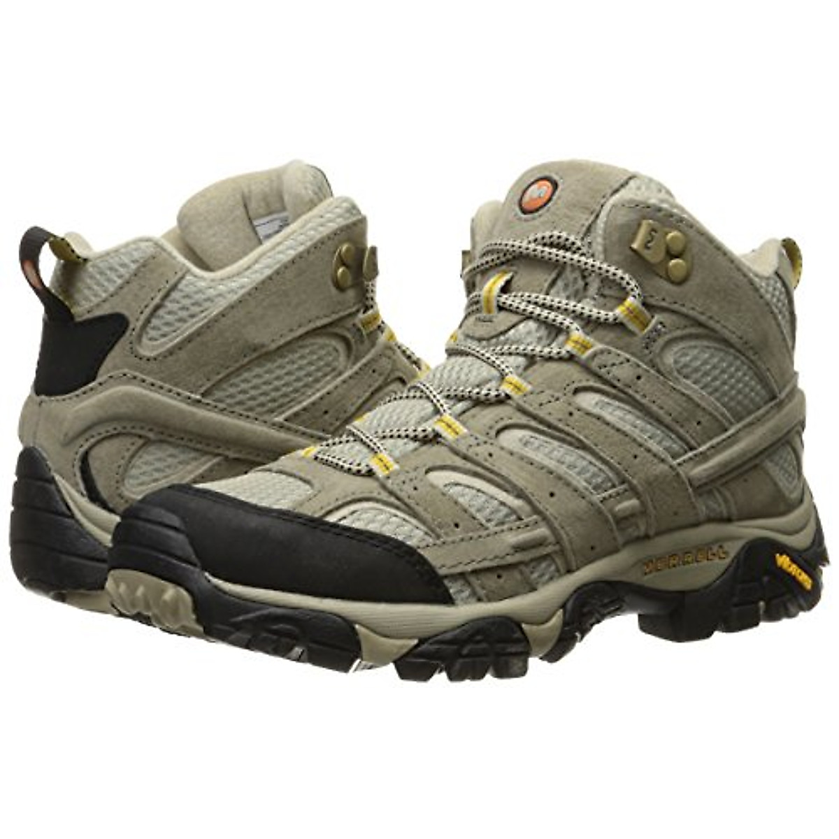 Merrell Women's Moab 2 Vent Mid Hiking Boot, Taupe, 8 W US