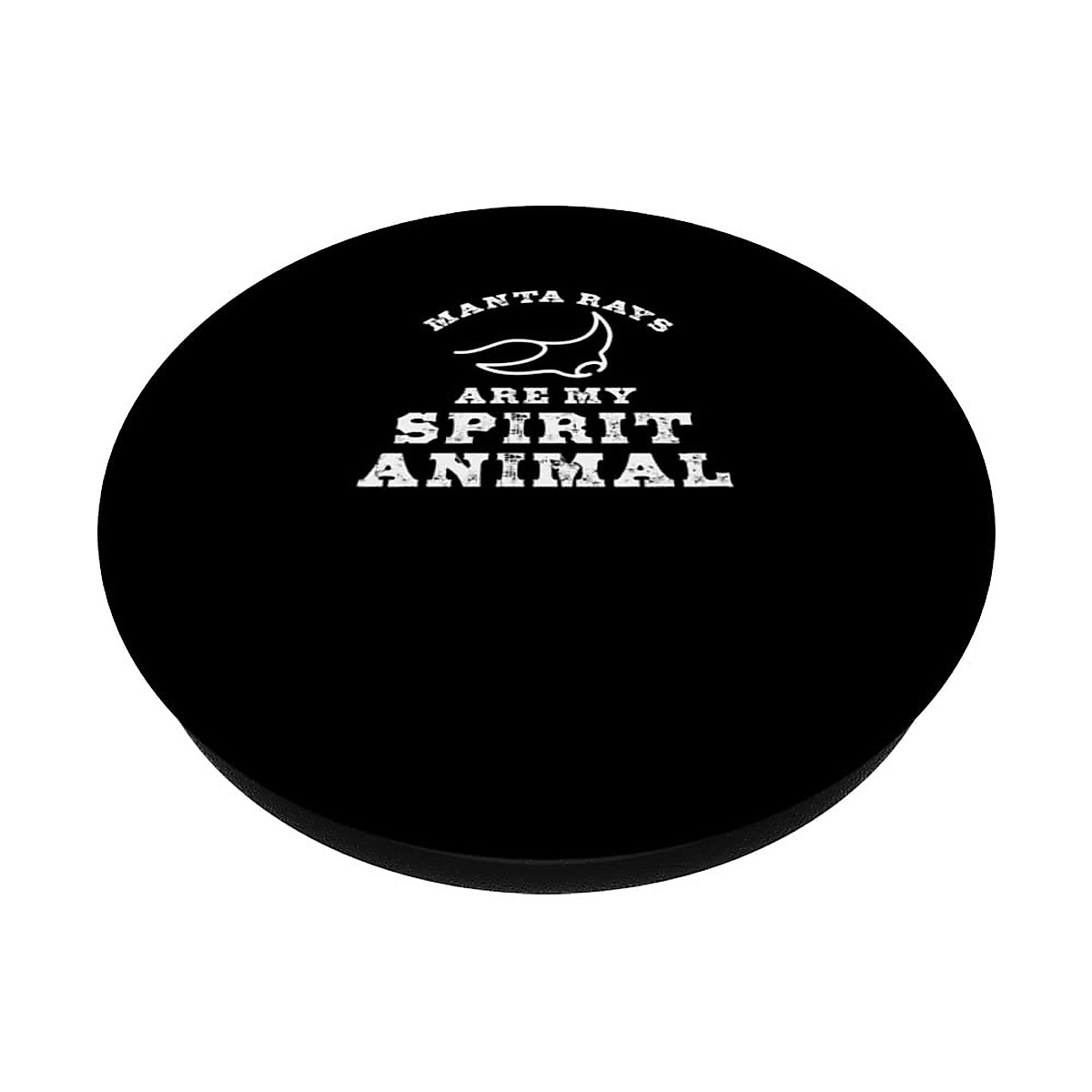 Manta Rays Are My Spirit Animal Manta Ray Gift Scuba Diving PopSockets Swappable PopGrip