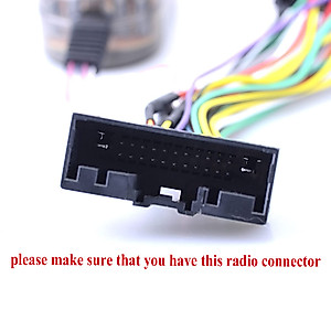 Mallofusa Add A Subwoofer Amplifier W/Amp Plug & Play Wire Harness Compatible for Ford F-150 Escape Edge Mustang Fusion 2011-2020 Factory Radio