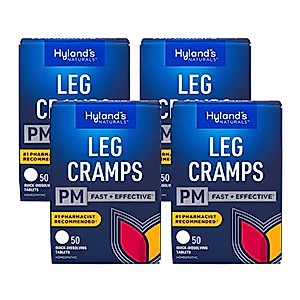 Hyland's Leg Cramps PM - 50 Tablets ea (Pack of 4)