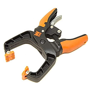 WEN CLH151 Quick-Release Ratcheting Hand Clamps with 1.5-Inch Jaw Opening and 1.5-Inch Throat, 4 Pack