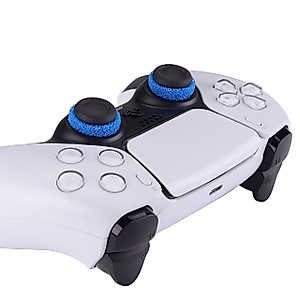 PlayVital 5 Pairs Aim Assist Target Motion Control Precision Rings for PS5, for PS4, Xbox Series X/S, Xbox One, Xbox 360, Switch Pro Controller - 5 Colors 3 Different Strength