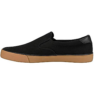 Lugz Mens Clipper Slip On Sneakers Shoes Casual - Black - Size 9.5 M