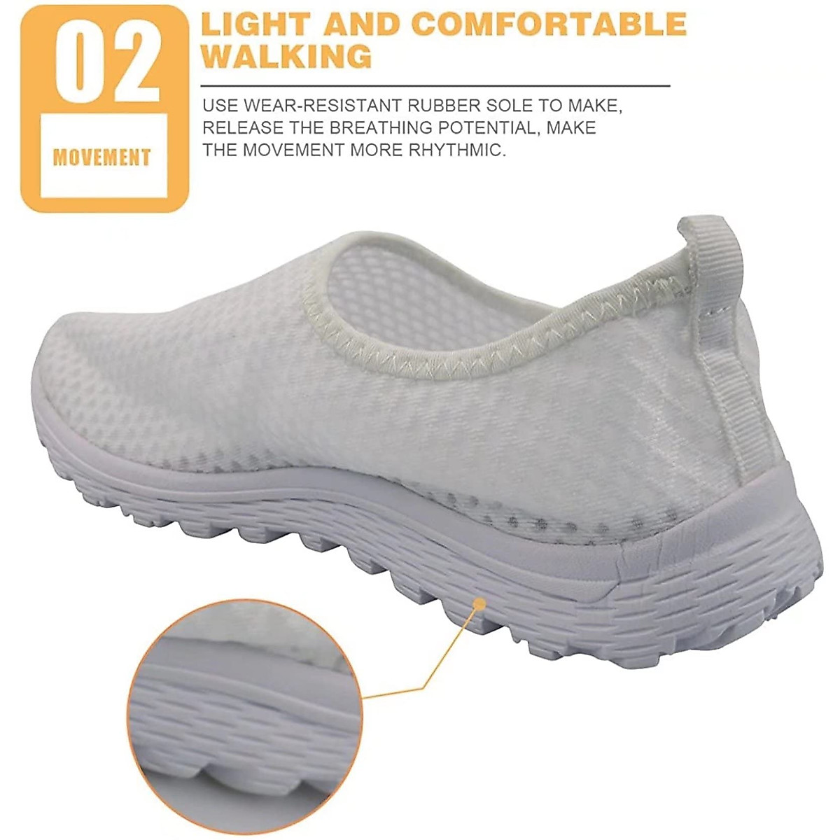 Biyejit Cute Yorkie Terrier Women Water Shoes Slip-On Ladies Travel Shoes Quick Drying Outdoor Jogging Sport Running Sneakers