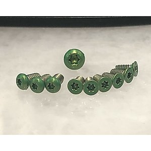 Translucent Green Screws Set For Spyderco Tenacious and Resilience Pocket Knife GRN-VALUE-SET-10 GRN-VALUE-SET-10