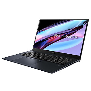 ASUS Zenbook Pro 17 17.3” Touch Display, 165Hz Refresh Rate, AMD Ryzen 9 6900HX CPU, GeForce RTX 3050 Graphics, 16GB RAM, 1TB SSD, Windows 11 Home, Tech Black, UM6702RC-DS94T
