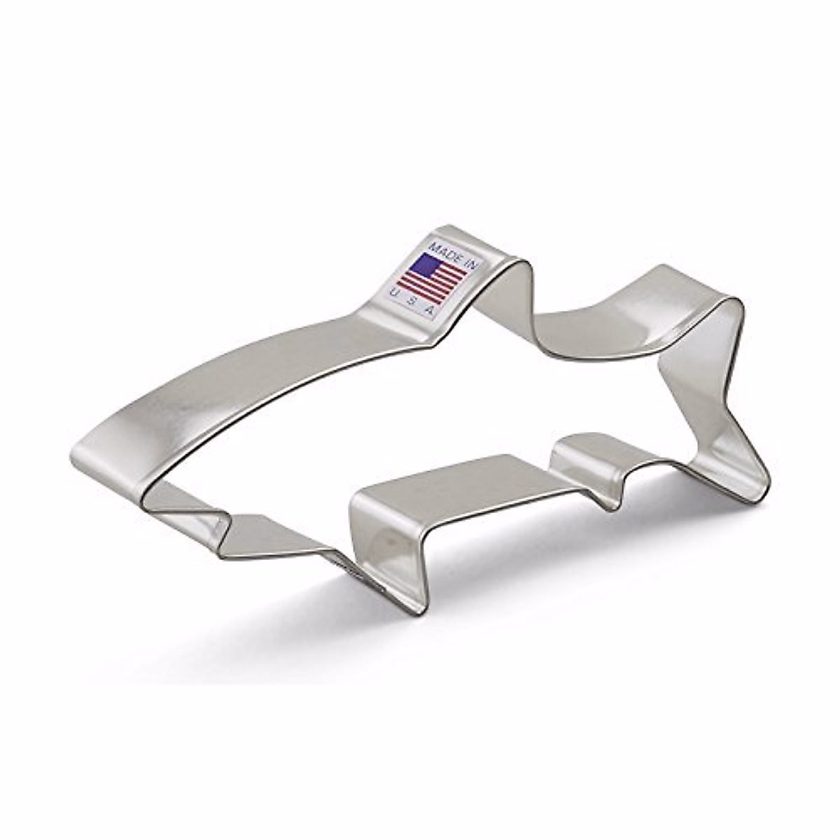 Shark Cookie Cutter 6.25" Made in USA by Ann Clark