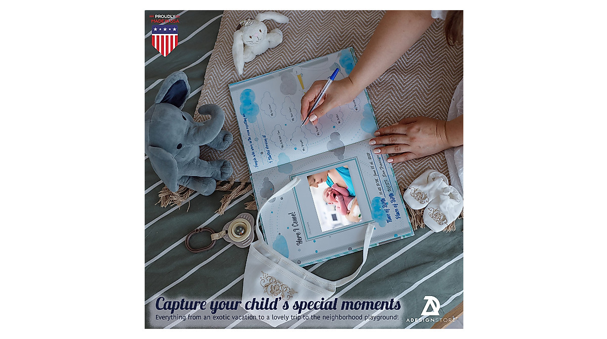 Cherish Your Child's Memories - Baby Memory Book