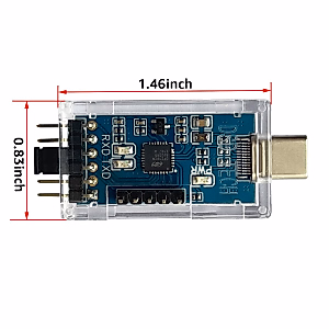 DSD TECH SH-U09B3 USB Type C to TTL Serial Adapter with CP2102N Chip