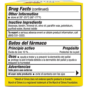 Dr. Smith's Quick Relief Diaper Rash Ointment, 2 Ounce - Pack of 2