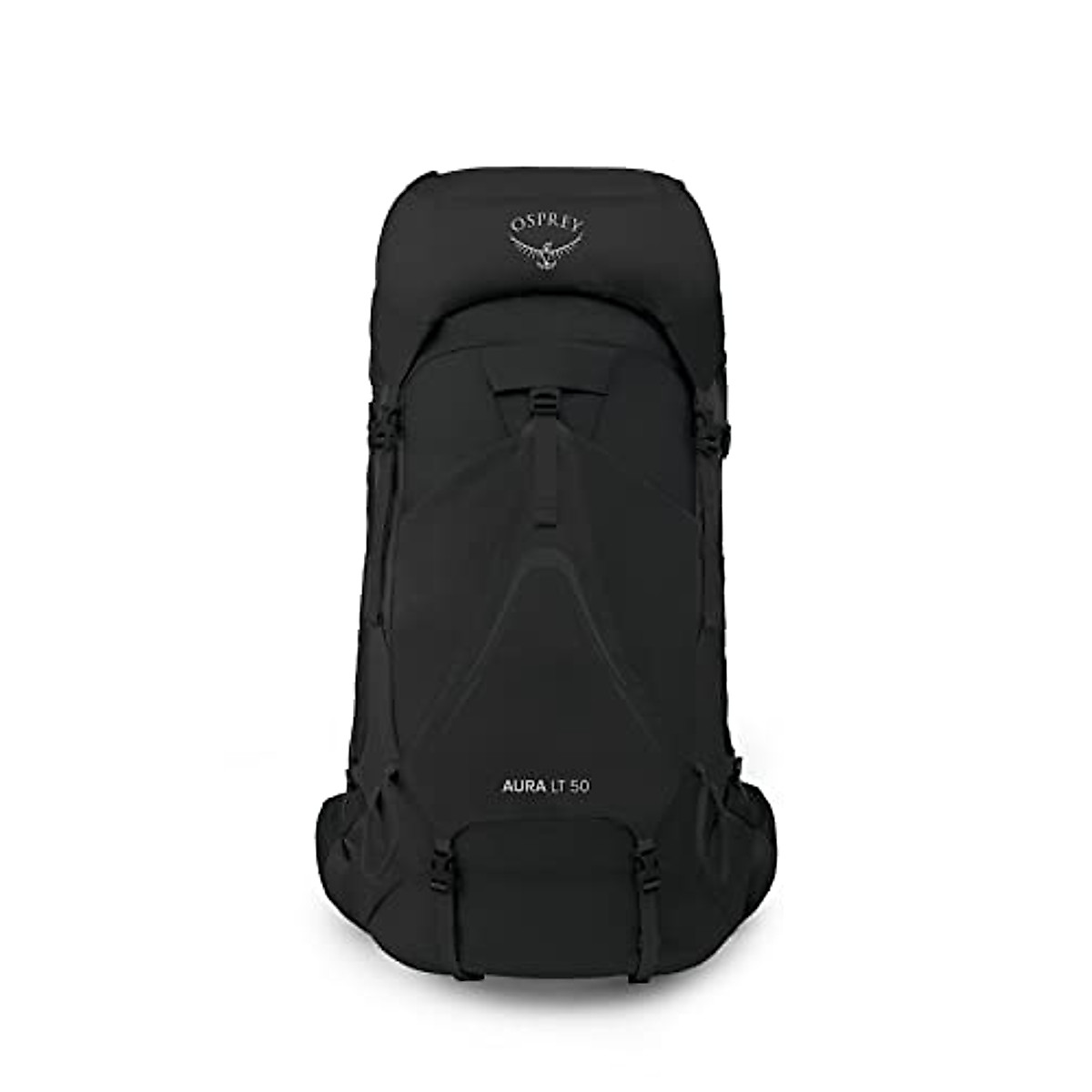 Osprey Aura AG LT 50L Women's Backpacking Backpack, Black, WM/L