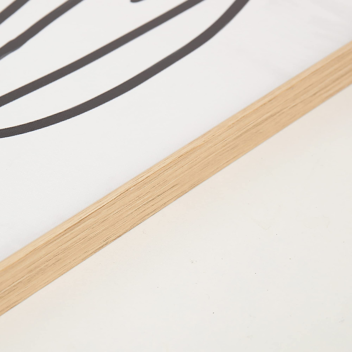 ArtbyHannah Framed Canvas Wall Art Set, Large Contemporary Abstract Wall Art, Framed Minimalist Wall Art for Modern Living Room bedroom office, 20"x28"x2