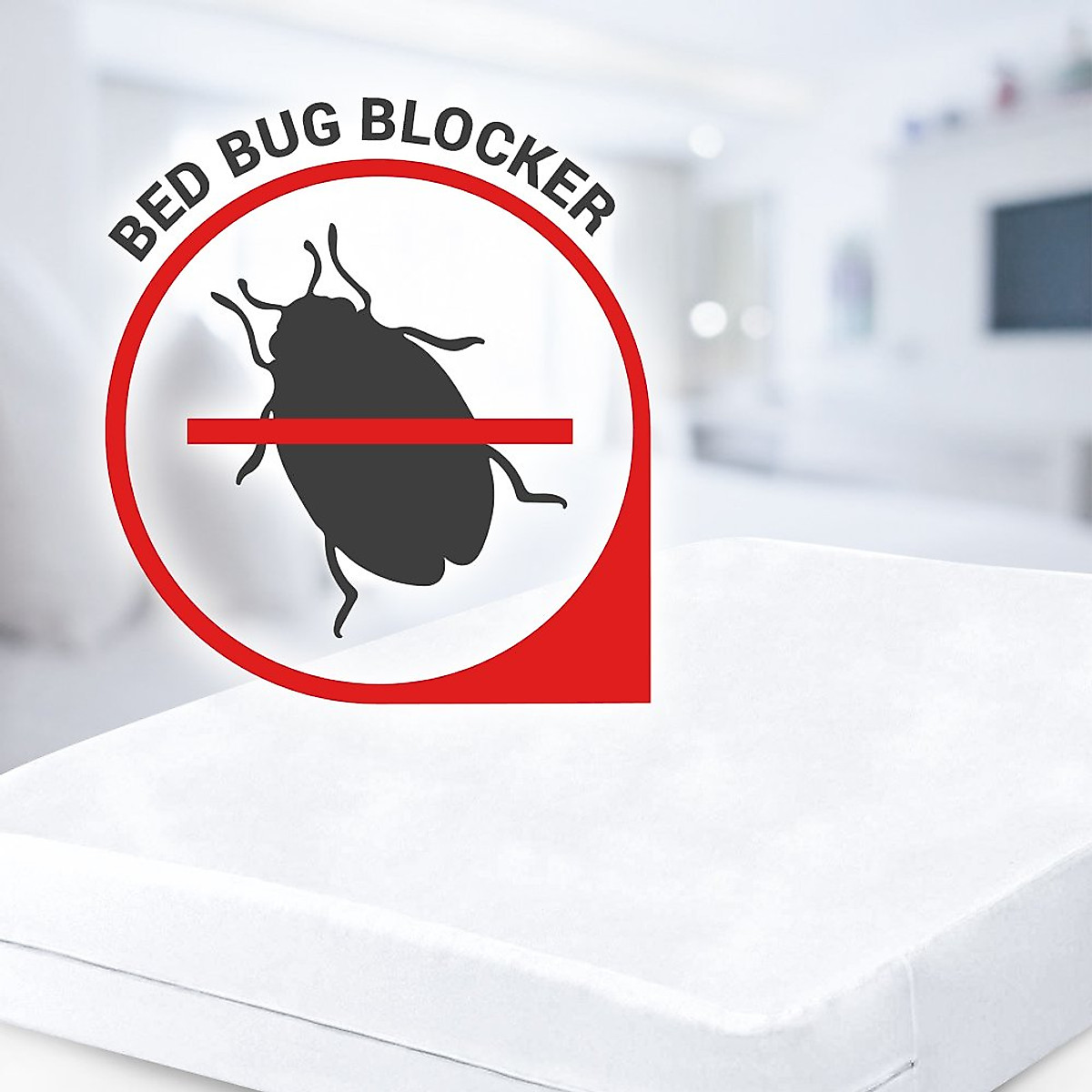 Ultimate Zippered Mattress Protector (Queen) - by Deluxe Hotel