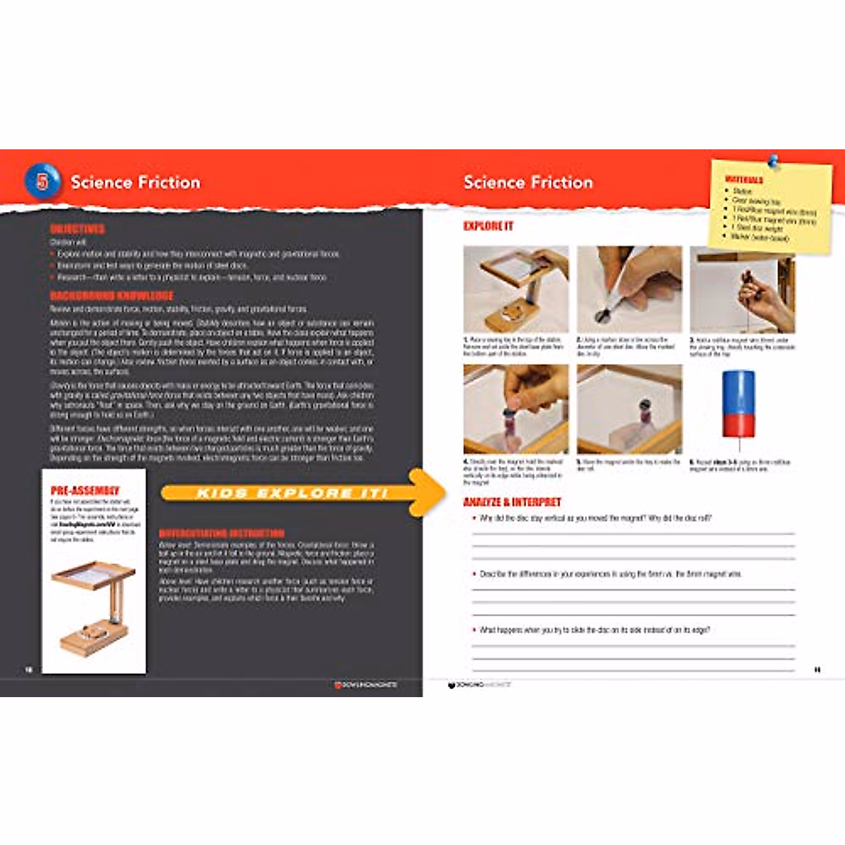 Dowling 731111 Magnets Kinetic Magnetics Wave Wires Magnet Station