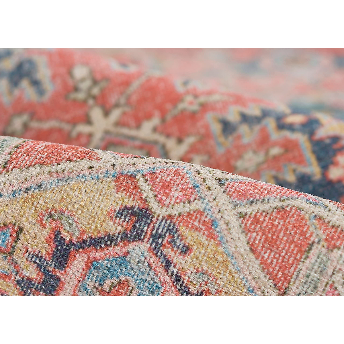 Momeni Chandler Medallion Area Rug, 5'6" X 8'6", Navy