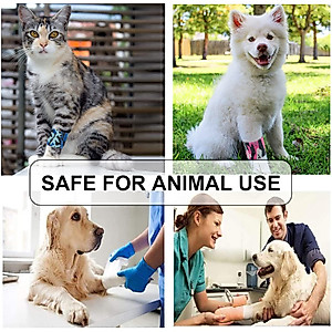 12-Pack Self Adhesive Cohesive Wrap Bandages, Tape Self Adherent, Strong Elastic Sports Tape, 2 inches x 5 Yards