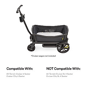 Veer Nap System for Veer All-Terrain Cruiser and Cruiser-City 2 Seater Models. NOT Compatible with All-Terrain Cruiser XL or Cruiser-City XL 4 Seater Models.