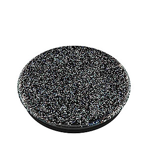 PopSockets: PopGrip with Swappable Top for Phones & Tablets - Glitter Black