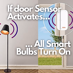 MOBI Smart WiFi LED Bulb Multi-Color Changing LED Light Bulb for Home; Bedroom, Dimmable & Voice Command, Energy Efficient LED Bulbs, No Hub Required, Compatible with Alexa and Google