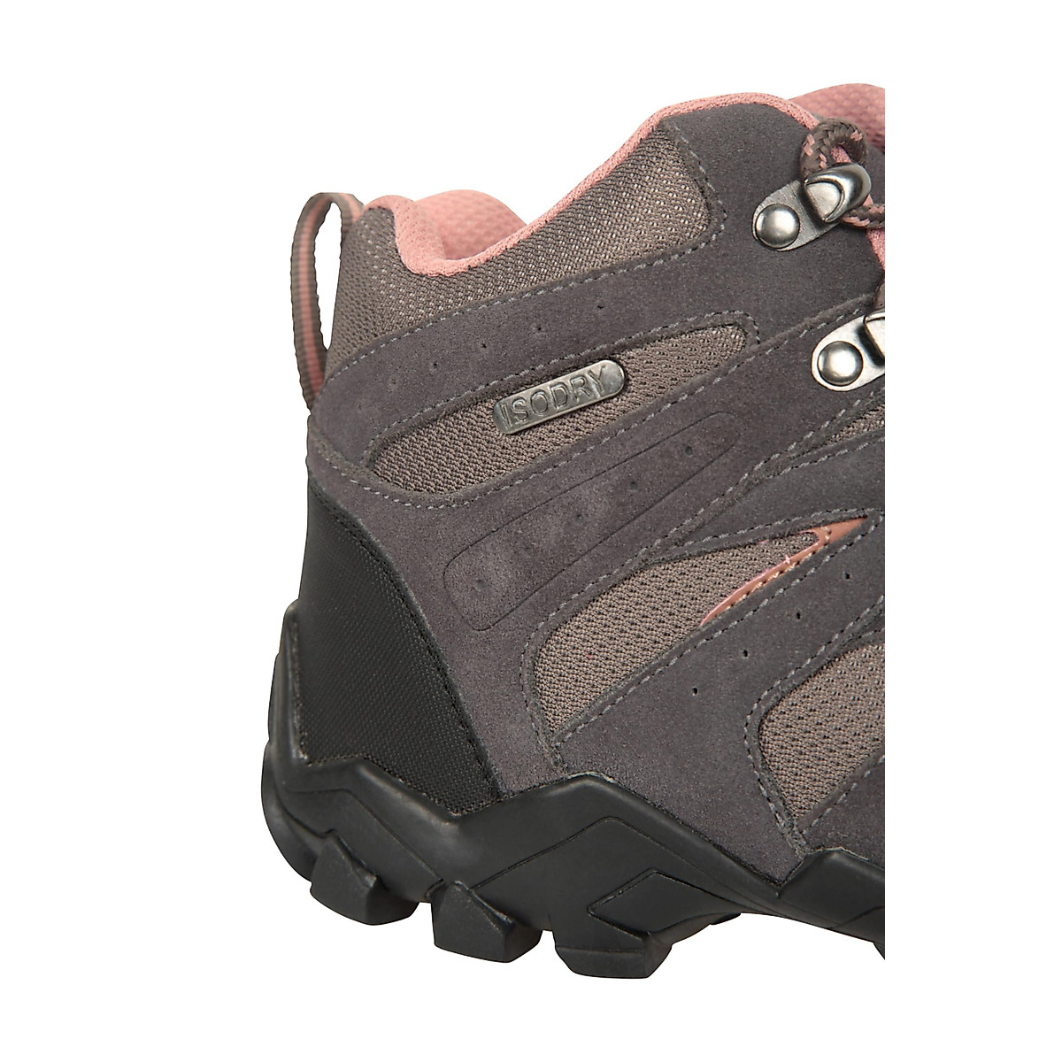 Mountain Warehouse Belfour Waterproof Womens Outdoor Boots Grey Womens Shoe Size 8 US