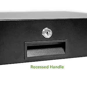 NavePoint Server Cabinet Case 19 Inch Rack Mount DJ Locking Lockable Deep Drawer with Key 4U