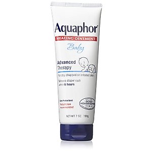 Aquaphor Baby Healing Ointment Advanced Therapy 7 Ounce Tube (207ml) (2 Pack)