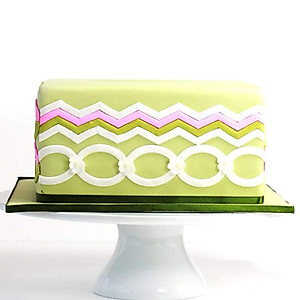 FMM Sugarcraft Geometric Edging Frill Set