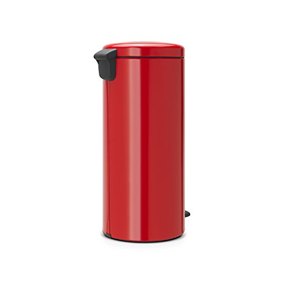 Brabantia New Icon Step Trash Can (8 Gal / Passion Red) Soft Closing Kitchen Garbage/Recycling Can with Removable Bucket