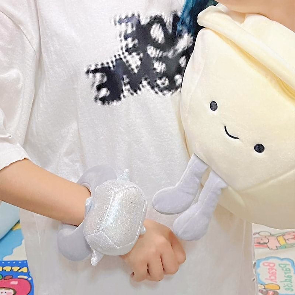 Drawelry Ring Box Plush Pillow Box Princess Diamond Ring Shell Case Throw Pillows Funny Soft Stuffed Dolls Sofa Bed Car Decor Pillow for Women Girls Wedding Valentine's Day Christmas Birthday Gifts