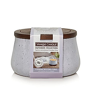Yankee Candle Flowing Wisteria Vines Large Outdoor Candle