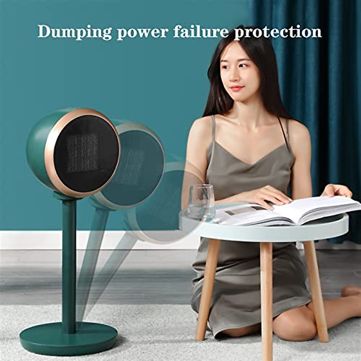 Outdoor Garden Heater Space Heaters for Indoor Use-28''Ceramic Tower Heater for Large Room with Thermostat,Fast Heating, Remote Control, Overheating&Tip-Over Protection Patio Heate