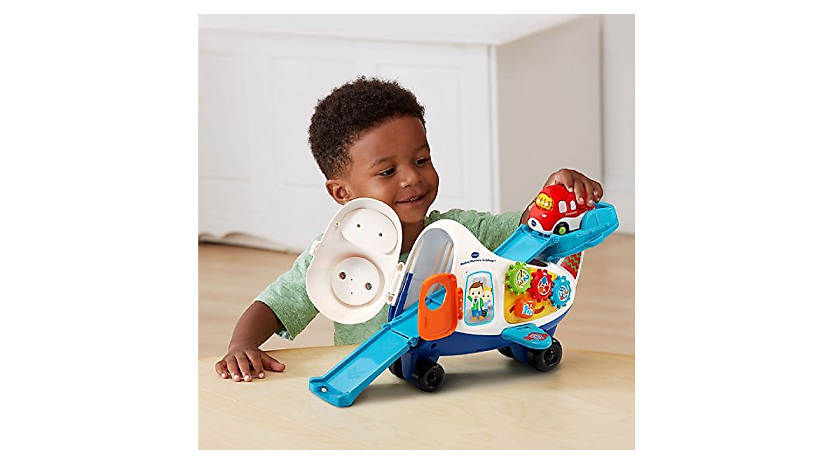 VTech Go! Go! Smart Wheels Racing Runway Airplane - Fun & Educational Toy