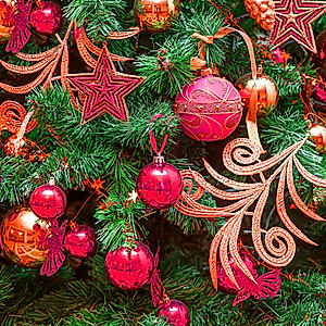 Watayo 40 Packs Artificial Pine Needles Branches Garland-4x2 Inch Pine Twigs Stems Picks-Fake Greenery Pine Picks for Christmas Garland Wreath and Home Holiday Garden Decoration (40pcs)