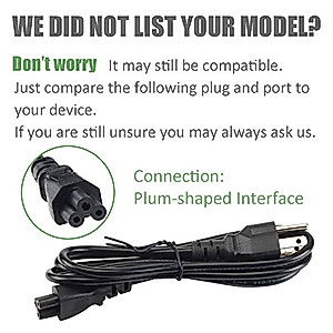 19V AC DC Adapter LCD Monitor Charger for Asus 22'' 23'' 24'' 27'' VX238H VX238H-W VX228 VX228H VX248 VX248H Backlight LED G-SYNC Gaming Monitor MX279H VX239H VX279H MX239H LS246H Power Supply Cord