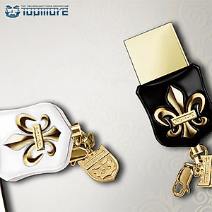 TOPMORE NR Series USB 3.0 The Capets Logo Design Flash Disk Portable High Read Speed Memory Stick (64GB, Black & Gold)