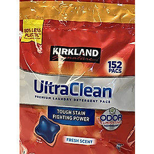 Kirkland Signature Ultra Clean Laundry Detergent (152 Pacs (2 Pack))