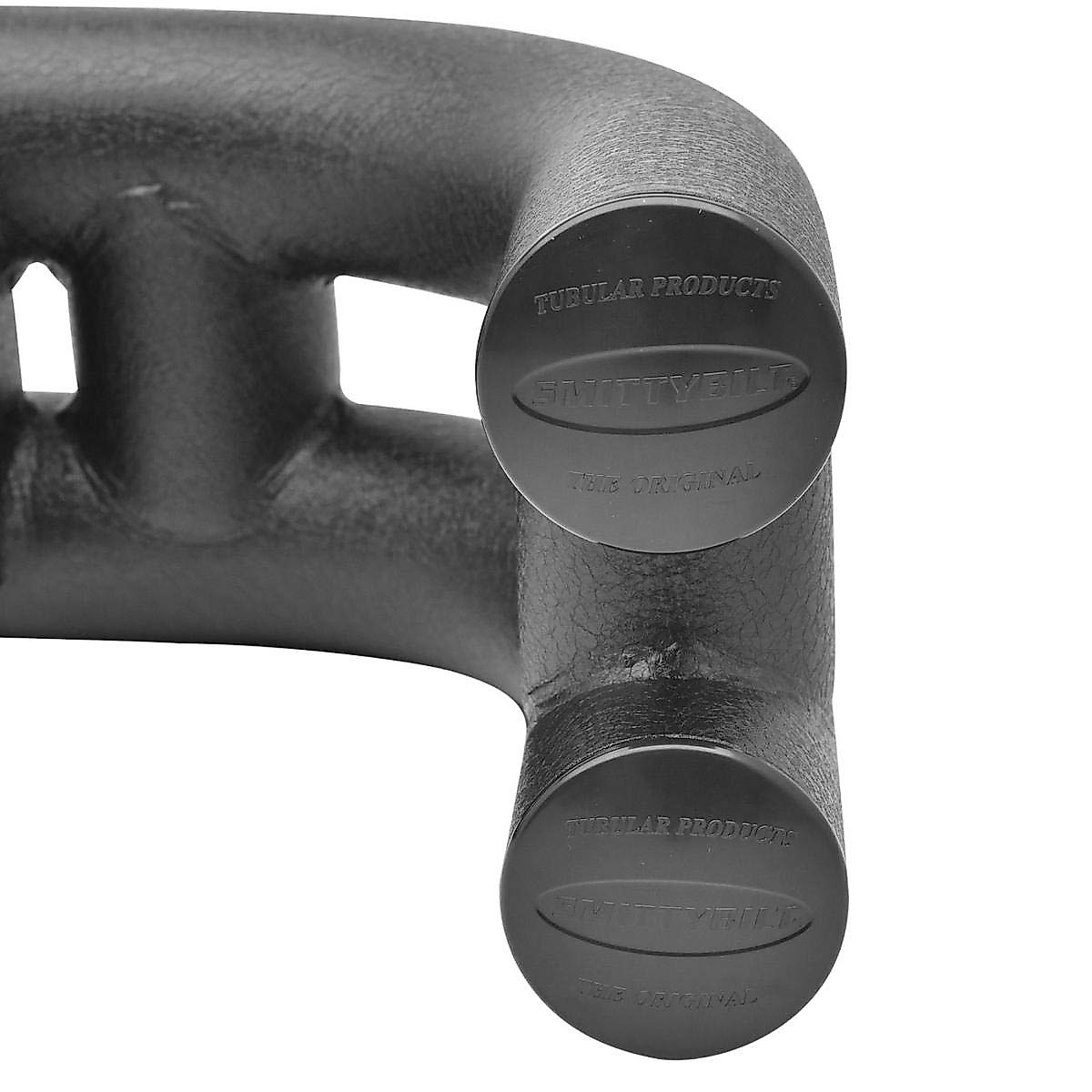 Smittybilt Tubular Jeep Rear Bumper in Textured Black Powder Coat (Black) - JB48-RT