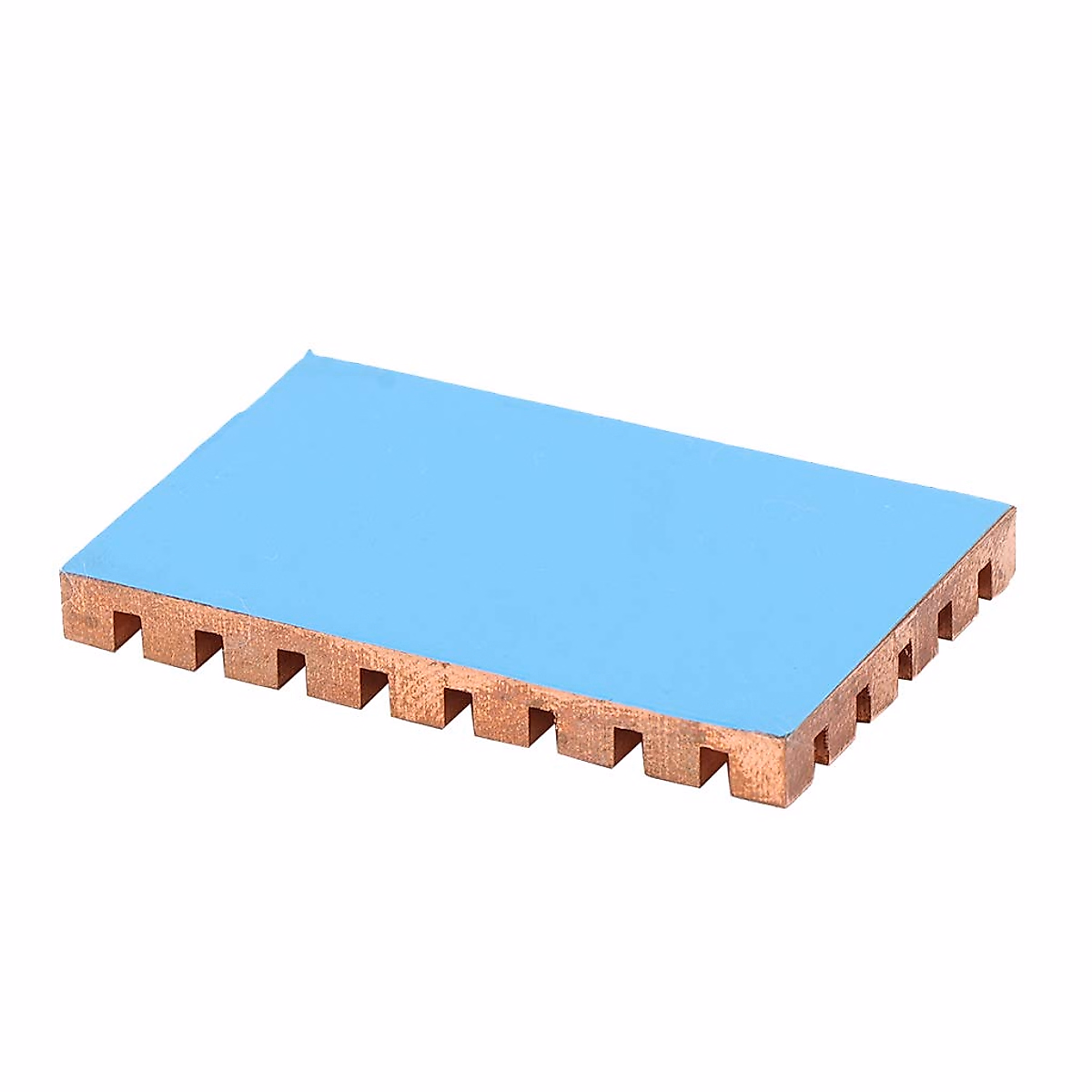 icepc mSATA SSD Pure Copper Heatsink PCIe Cooler with High Performance Thermal Conductivity Adhesive for Cooling Mini-SATA Solid State Disk SSD Radiator(40x26x4mm)