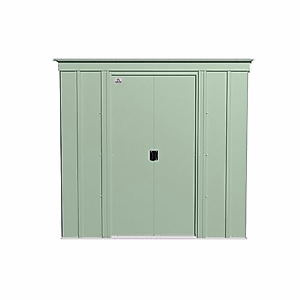 Arrow Classic Steel Storage Shed, 6x4, Sage Green