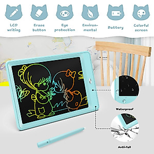 bravokids LCD Writing Tablet Doodle Board 10 Inch, 10 inch Colorful Doodle Board 2 Pack