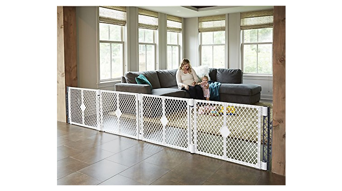 Toddleroo Superyard Wall Mount Kit - Extra Wide Safety Barrier