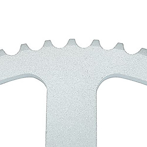 YOXUFA 60T Steel Go Kart Live Axle Hub Sprocket for #40/41/420 Chain With 1" Bore 1/4" Keyway Adapter Yerf dog Murray Predator 212cc 196cc Go Carts Dune Buggy Drift Trike Mini Quad 3 Hole Silver Parts