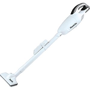 Makita XLC02ZW 18V LXT Lithium-Ion Compact Cordless Vacuum, Tool Only, White